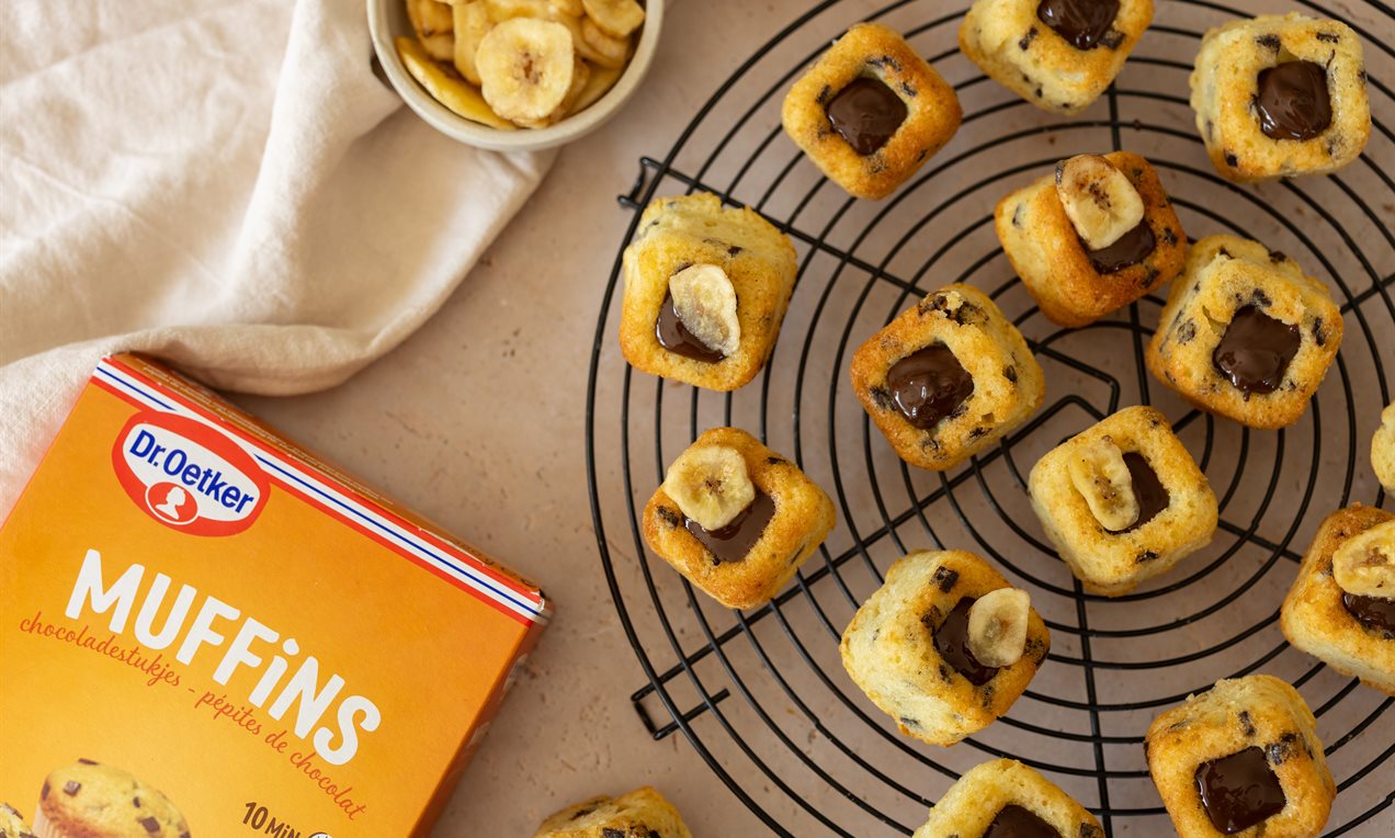 Mini muffins Recept | Dr. Oetker